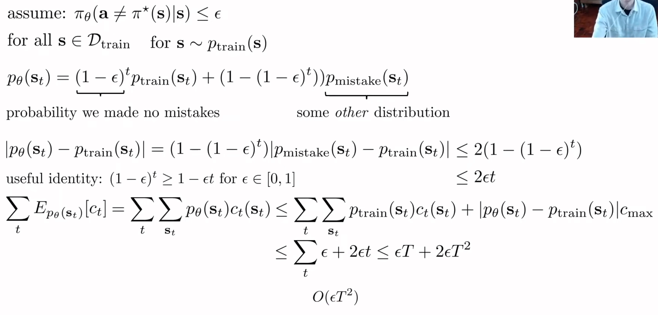 Imitation Learning: behavioral cloning